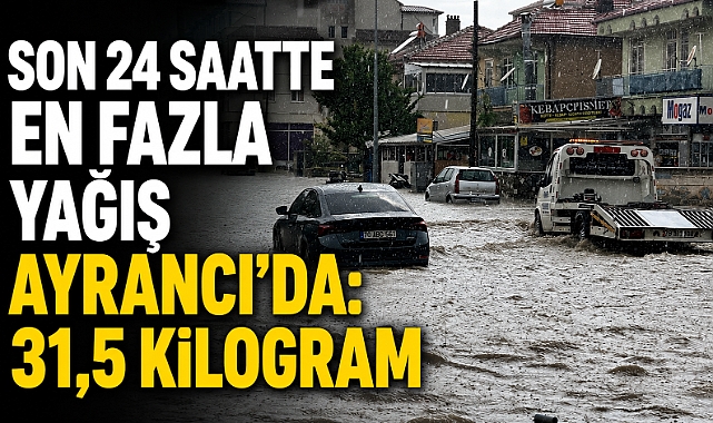 Son 24 Saatte En Fazla Yağış Ayrancı’da: 31,5 Kilogram - Gündem - E-karaman